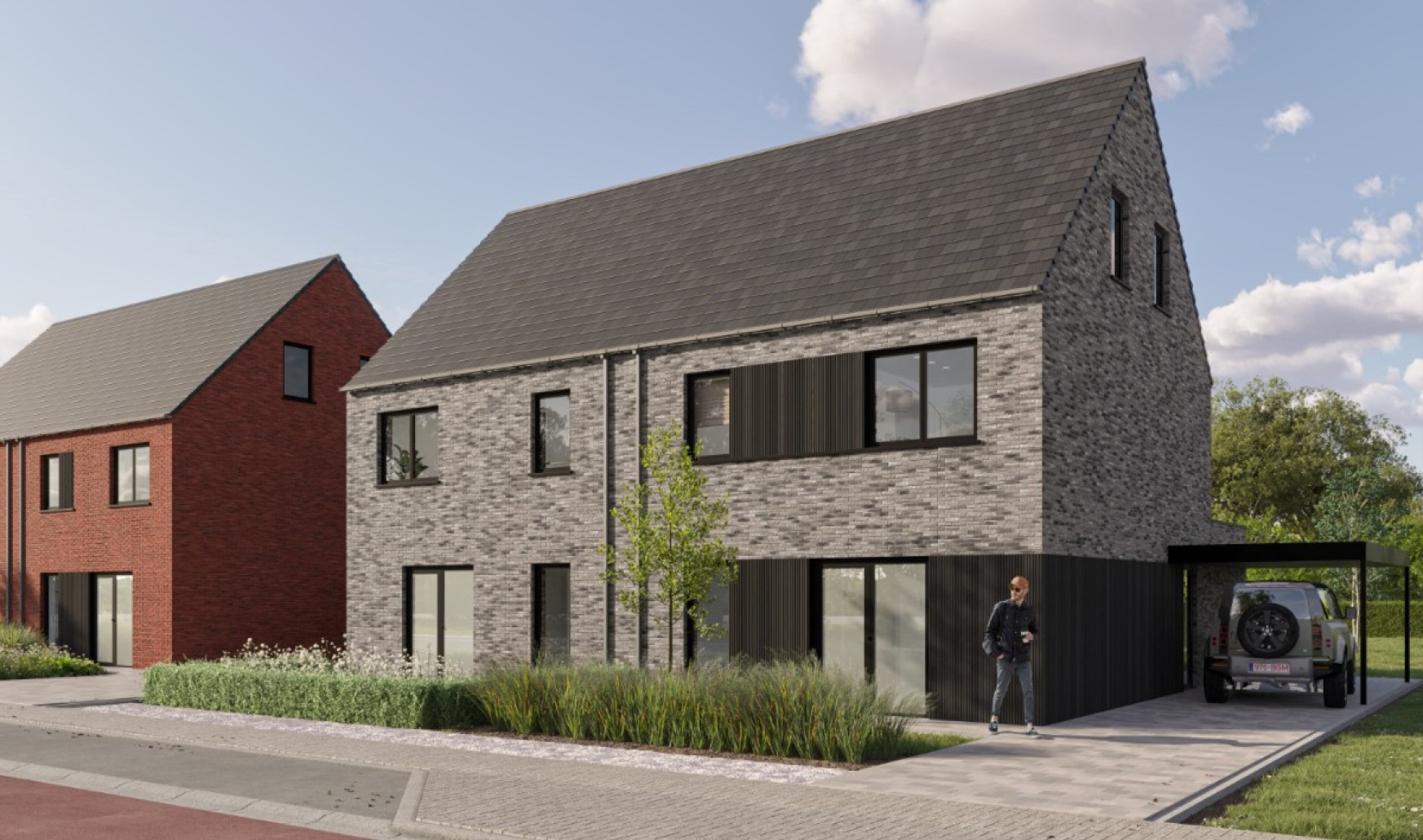 Halfopen nieuwbouwwoning met ruim terras en tuin € 447 000 | ERA