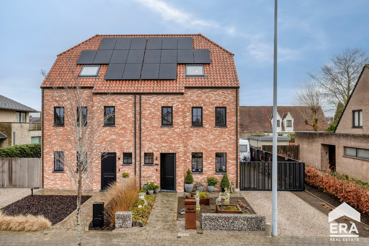 Halfopen huis met EPC A+ in Malehoek € 699 000 | ERA